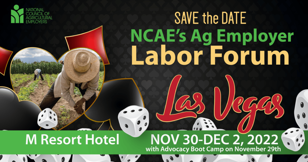 AG Labor Employer Forum | National Council of Agricultural Employers